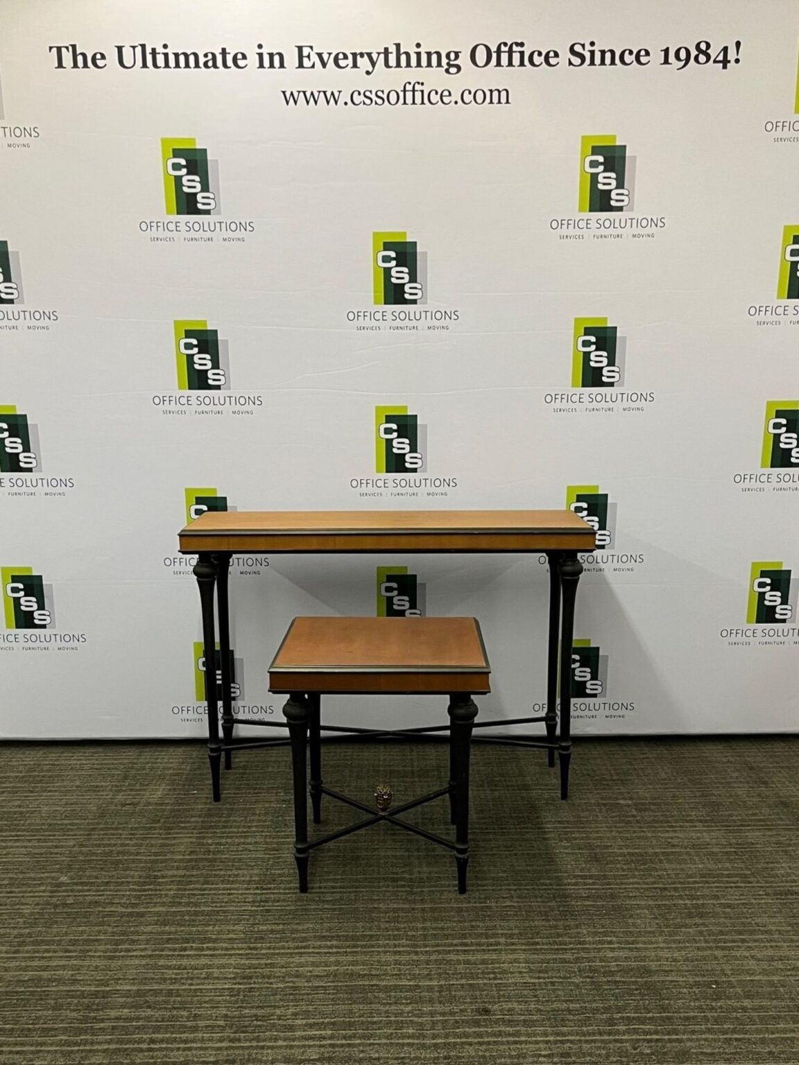 Dark Wood Side Tables - CSS Office Solutions