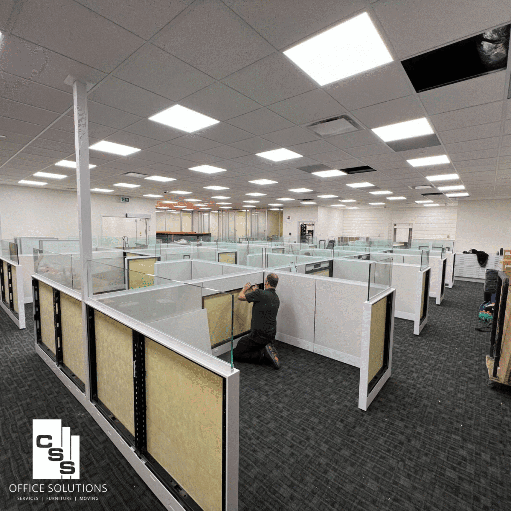 CSS Project Showcase: Workstation & Private Office Installation in ...